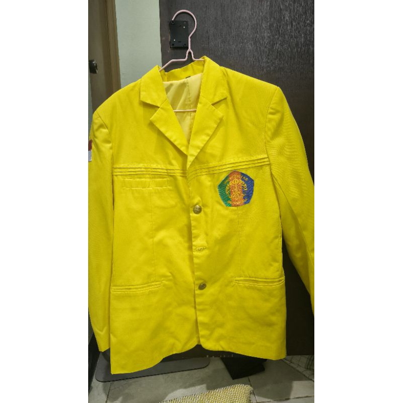 Jual Preloved Jas Kuning UI Vokasi (Bisa Nego) | Shopee Indonesia