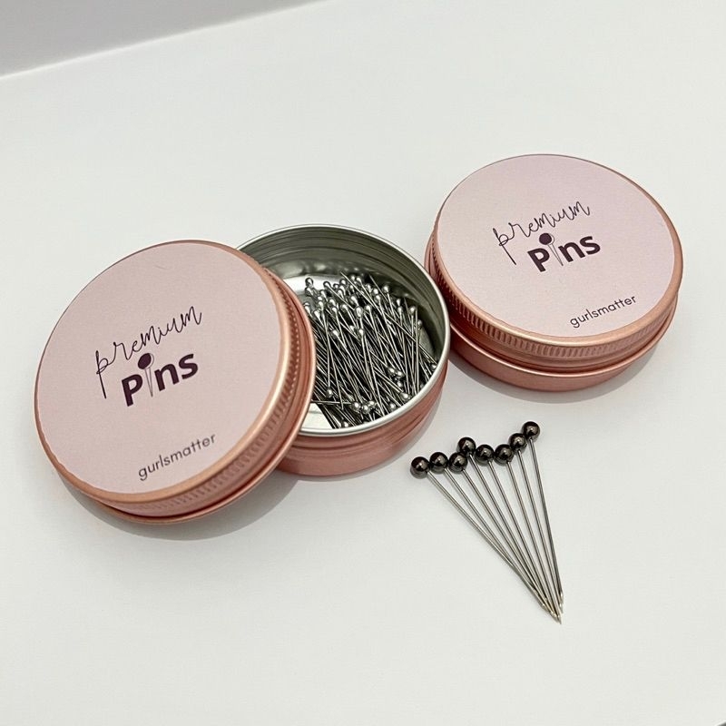 Jual Jarum Pentul Premium Stainless Steel Anti Karat | Pentul Hijab ...