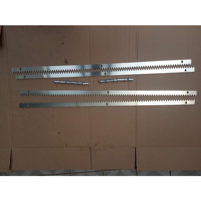 Jual Gear Rack Auto Sliding Gate Rel Besi Pintu Gerbang Otomatis ...