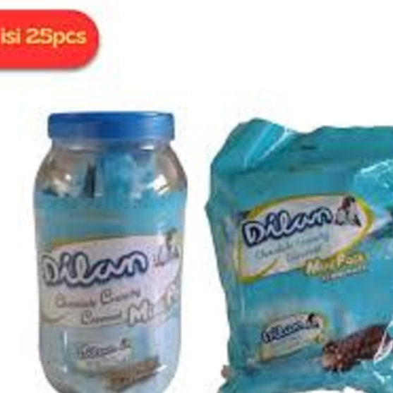 Jual Dilan Coklat Chocolate Crunchy Caramel Toples 25Pcs Mini Pack 25 ...