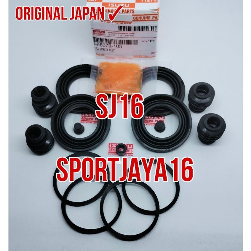 Jual SEAL KIT CALIPER REM DEPAN / KALIPER KIT ISUZU DMAX D-MAX 4JJ1 JAPAN | Shopee Indonesia