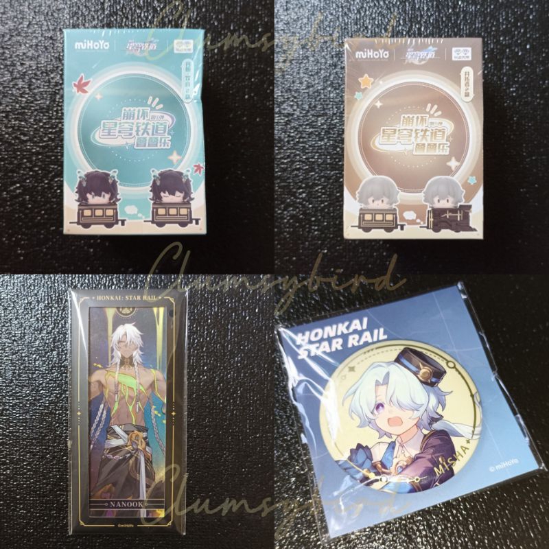Jual HSR | Honkai Star Rail Merch Film Card Pin Badge Collection Card Keychain Q Mini Figure ...
