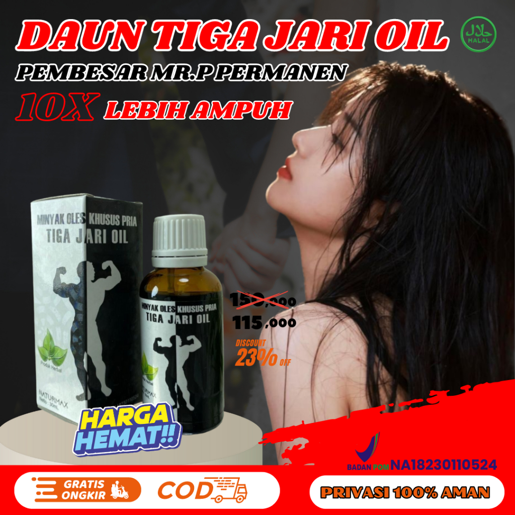 Jual Daun Tiga Jari oil Herbal tradisional pembesarpenis laki laki ...