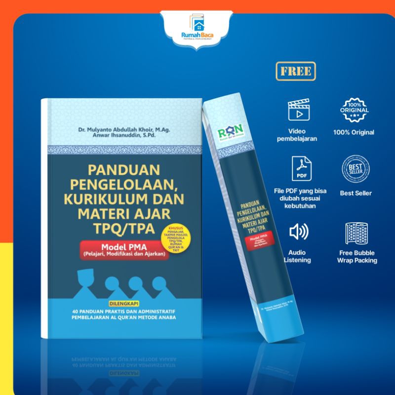 Jual BUKU MATERI AJAR TPQ\TPA | BUKU PANDUAN PENGELOLAAN DAN KURIKULUM ...