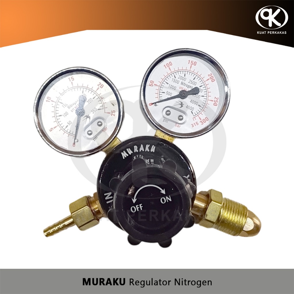 Jual Regulator N2 MURAKU Welding Regulator Nitrogen | Shopee Indonesia