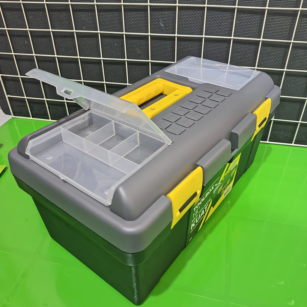 Jual Tool Box Besar 18" KENMASTER/ Toolbox Kotak Peralatan Perkakas ...