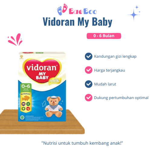 Jual Vidoran Harga Susu 0-6 Bulan Terlengkap & Harga Terbaru Juni 2026 ...