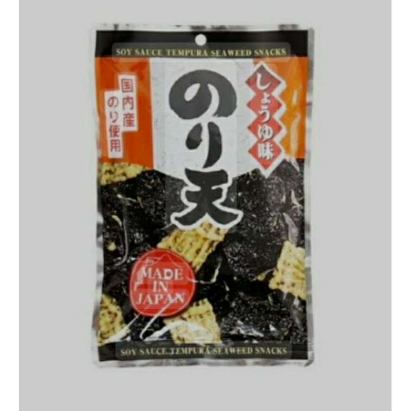 Jual Daiko Noriten Shoyu Aji 40g Tempura Seaweed Shoyu Flavor | Shopee ...