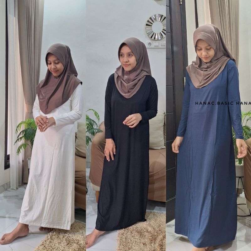 Jual MANSET GAMIS / INNER GAMIS BAHAN RAYON PREMIUM SIZE L DAN XXL ...