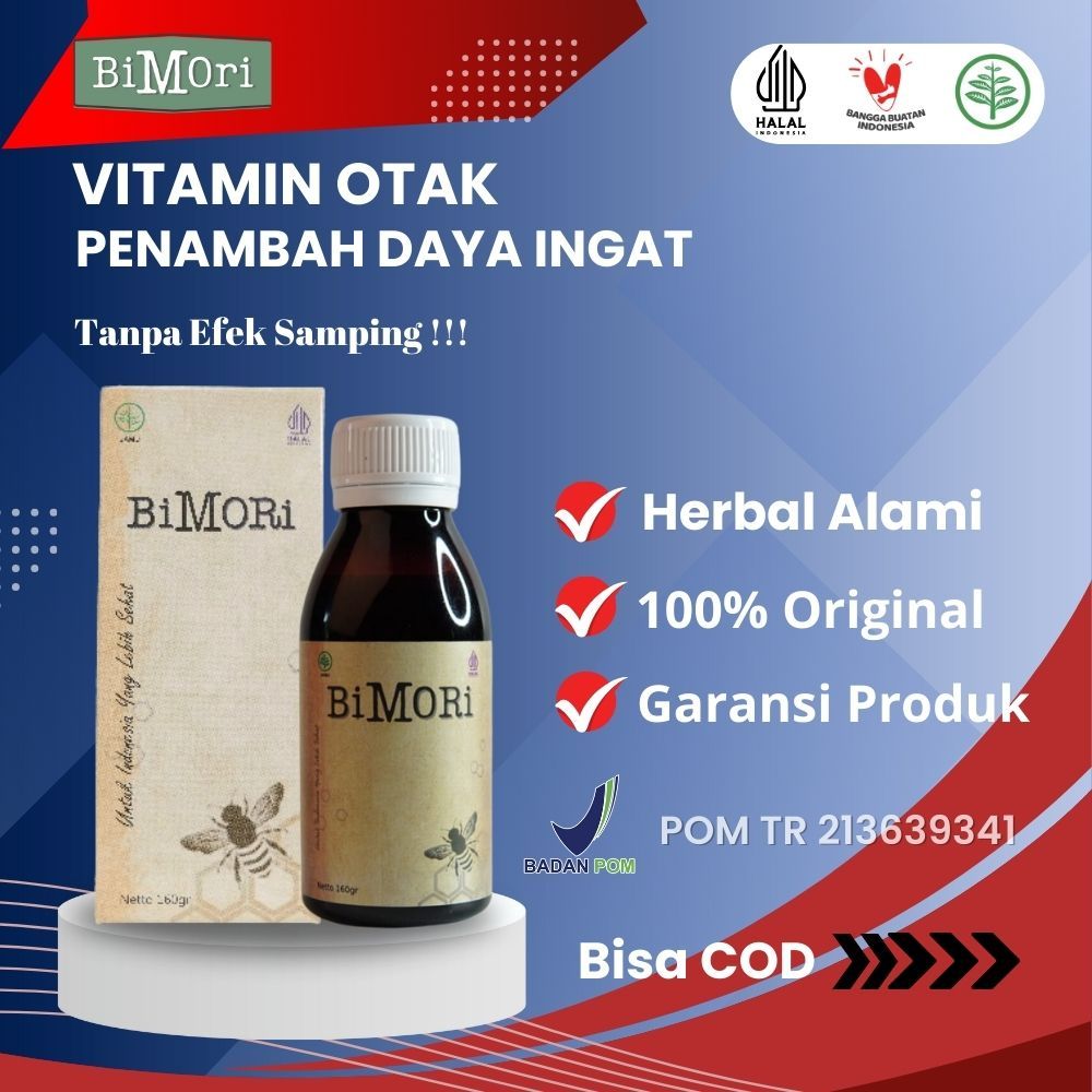 Jual Bimori Vitamin Otak Dewasa | Meningkatkan Kecerdasan Otak ...