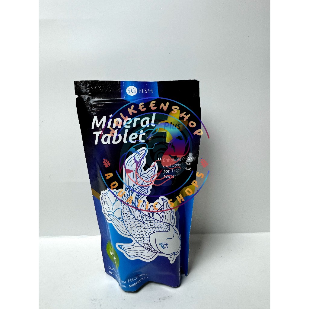 Jual SG FISH - MINERAL TABLET PLUS With Vitamin Vit C Garam Ikan Harga ...