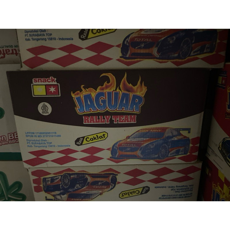 Jual chiki ciki snack Jaguar 2000 DUS DUSAN per dus isi 40pcs | Shopee ...