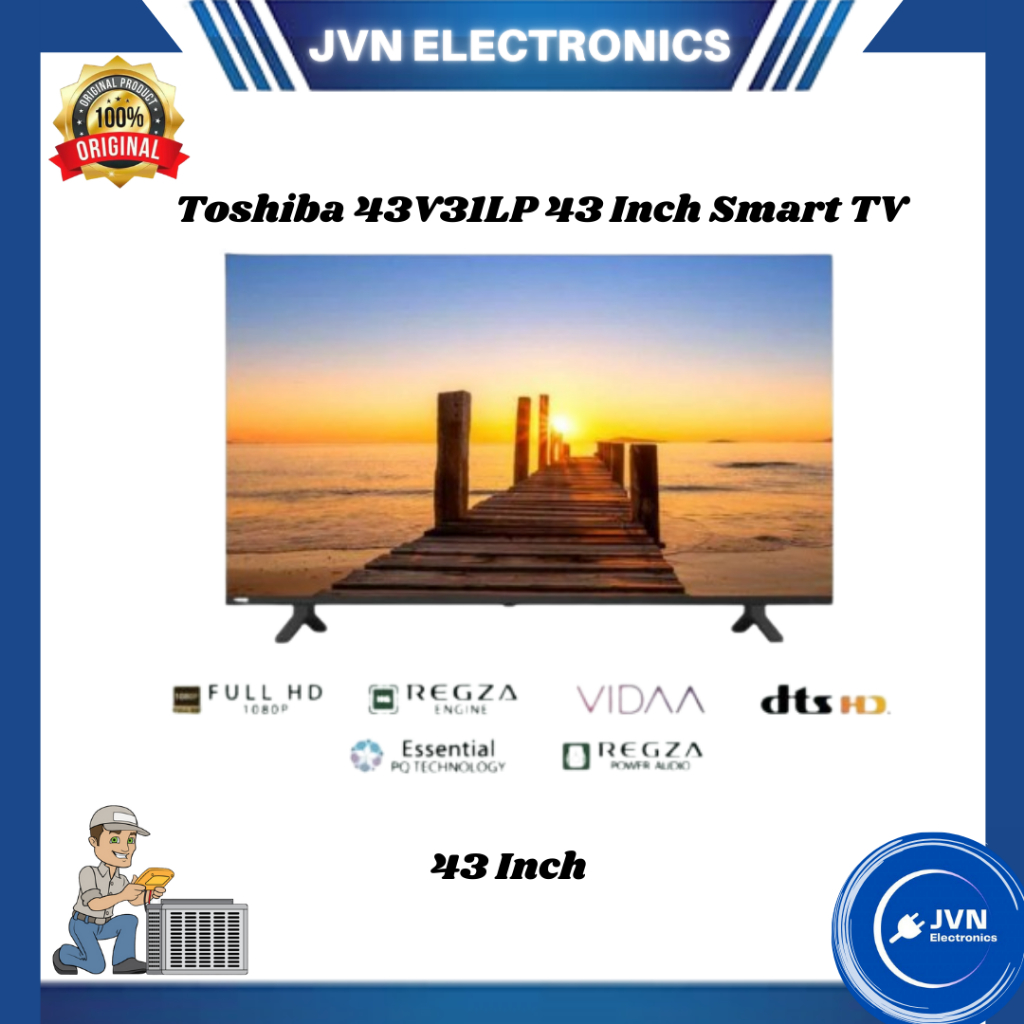 Jual Toshiba 43V31LP 43 Inch Smart TV | Shopee Indonesia