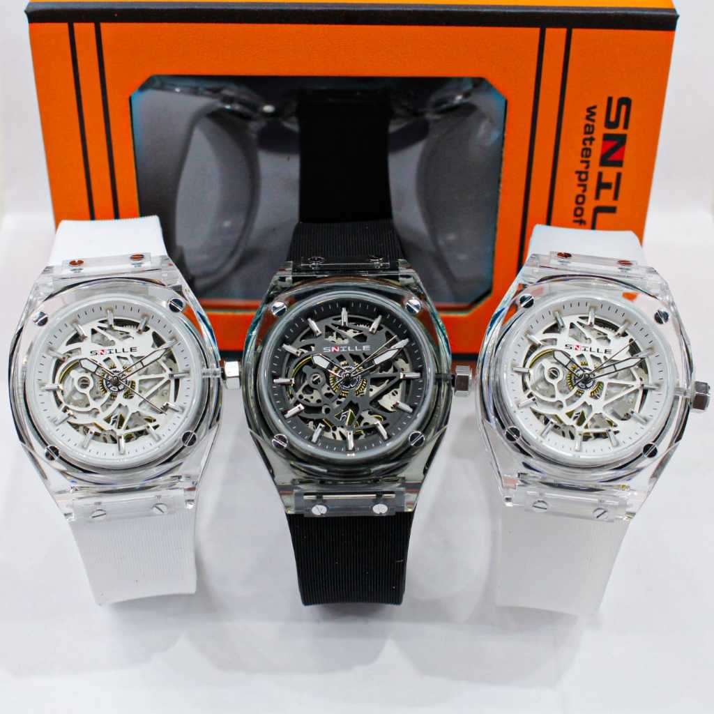 Jual Jam SNILLE SKELETON Quartz Original 2307 include box | Shopee ...