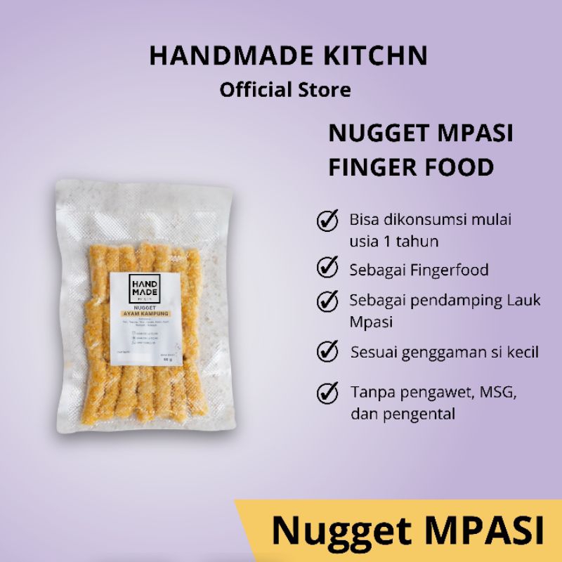 Jual HANDMADE KITCHN Nugget MPASI Finger Food/Anti GTM/Dori/Ayam Kampun ...
