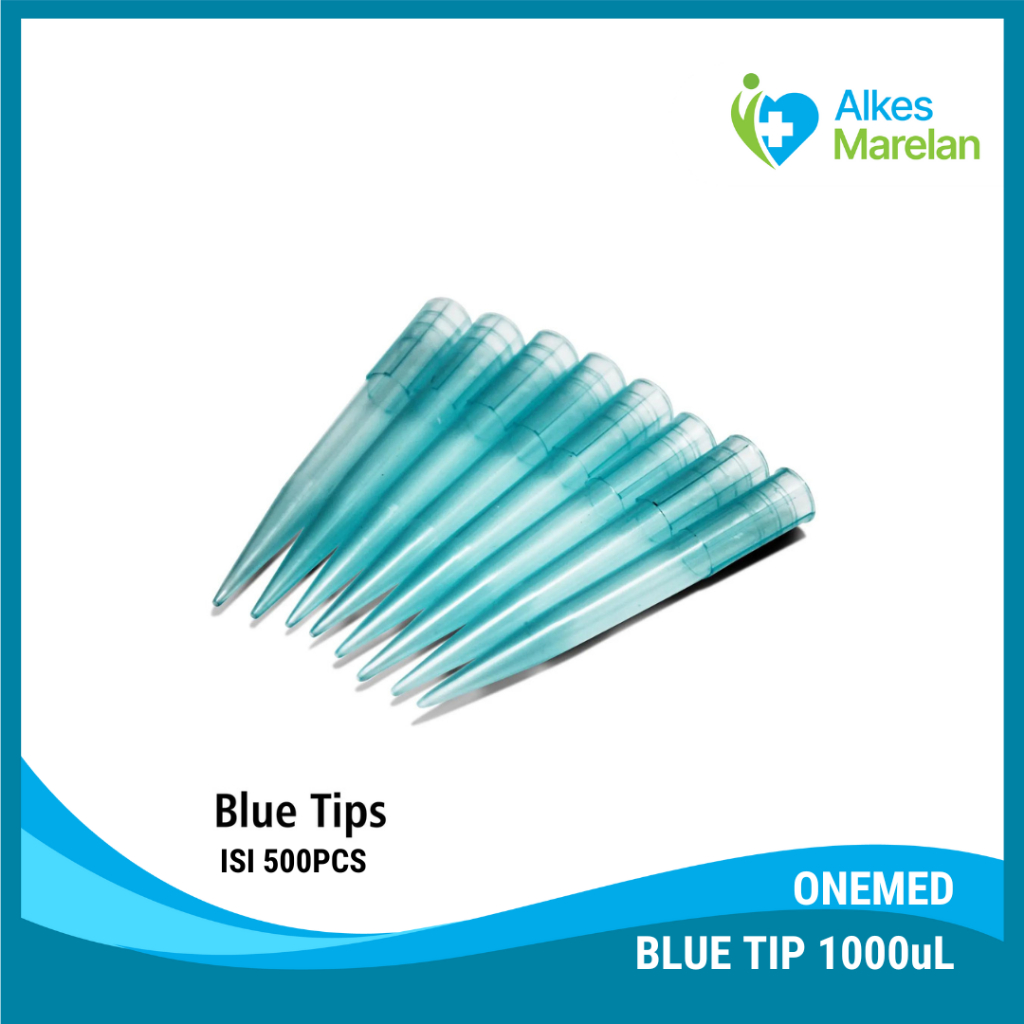 Jual Onemed - Blue Tip 1000 Onemed isi 500 pcs / Pipette Tip 1000 uL ...