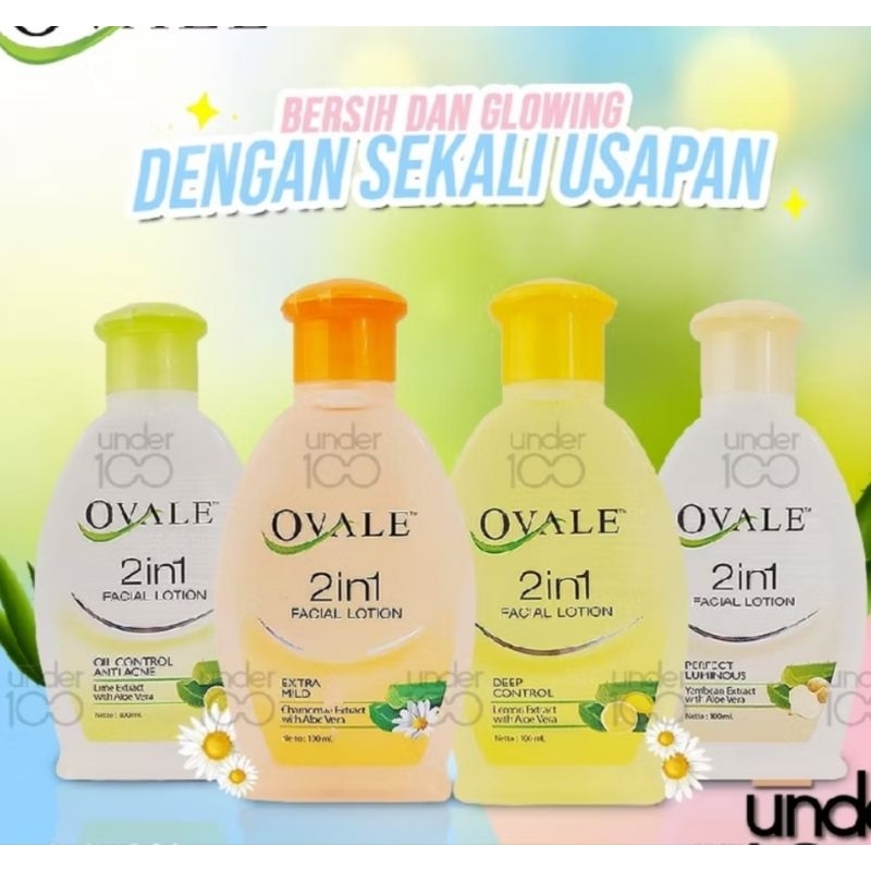 Jual Ovale 2in1 Facial lotion 200ml | Shopee Indonesia