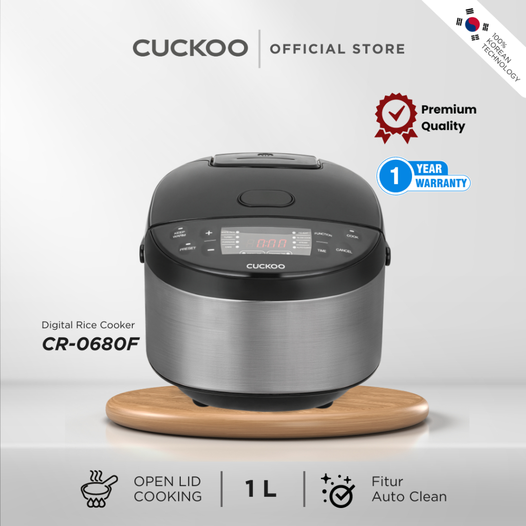 Jual CUCKOO Digital Rice Cooker 1 L CR-0680F Magic Com Penanak Nasi ...