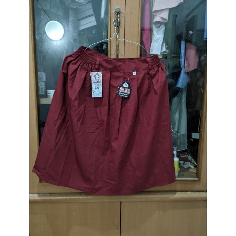 Jual Rok anak SD rok SD merah bawahan seragam sekolah merah new by Rial ...