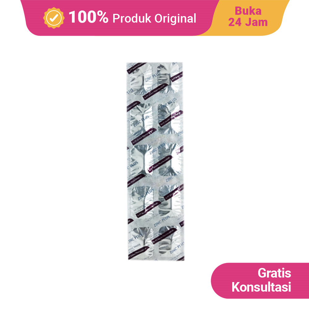 Jual Zinc Plus 10 Kapsul | Shopee Indonesia