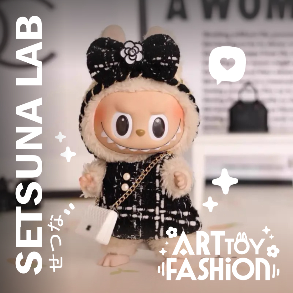 Jual Labubu Chanel Clothes Baju Labubu Custome for Labubu Art Toy Pop ...