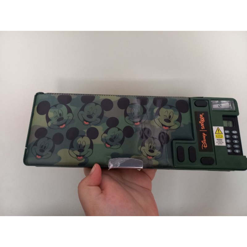 Jual smiggle pencil case pop out disney mickey mouse green new original ...