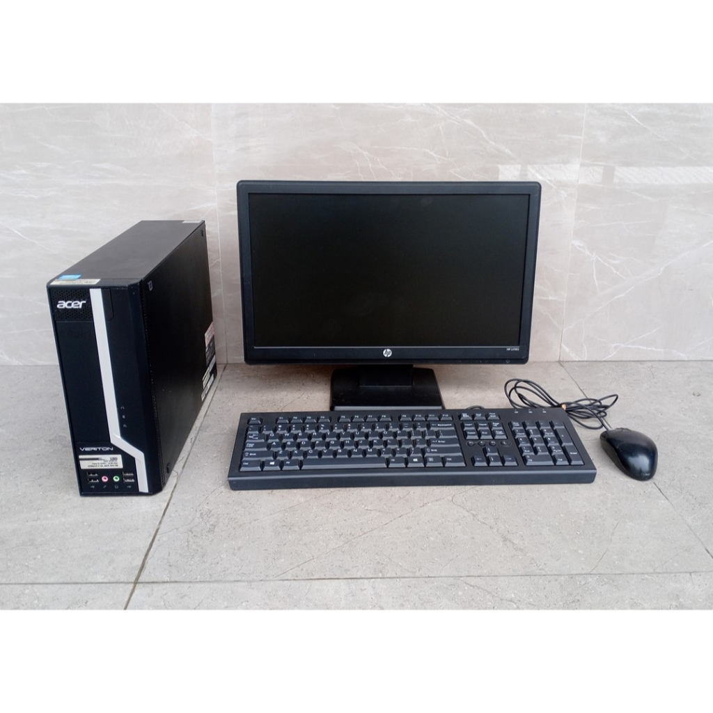 Jual Komputer Full Set Monitor 19 Inch - Core I3 Gen 6 Ram 4 GB SSD 128 ...