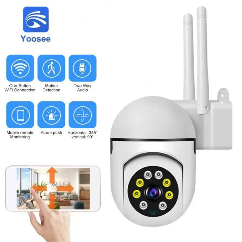 Jual IP Camera Outdoor Indoor 1080P PTZ Speed Dome Wireless Yoosee ...