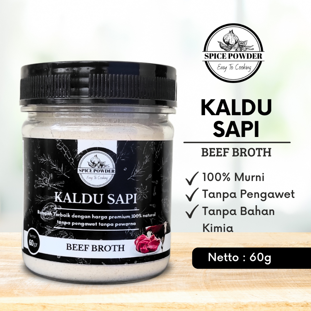 Jual Spice Powder - Kaldu Sapi Asli Tanpa Pengawet Gluten Free 100% ...
