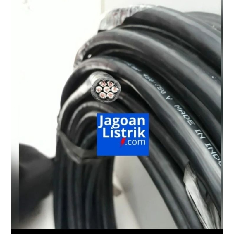Jual Kabel Listrik Serabut NYYHY 7x0.75 mm2 SUPREME Hitam NYYHY 7 x 0.75 mm2 450/750V | Shopee ...