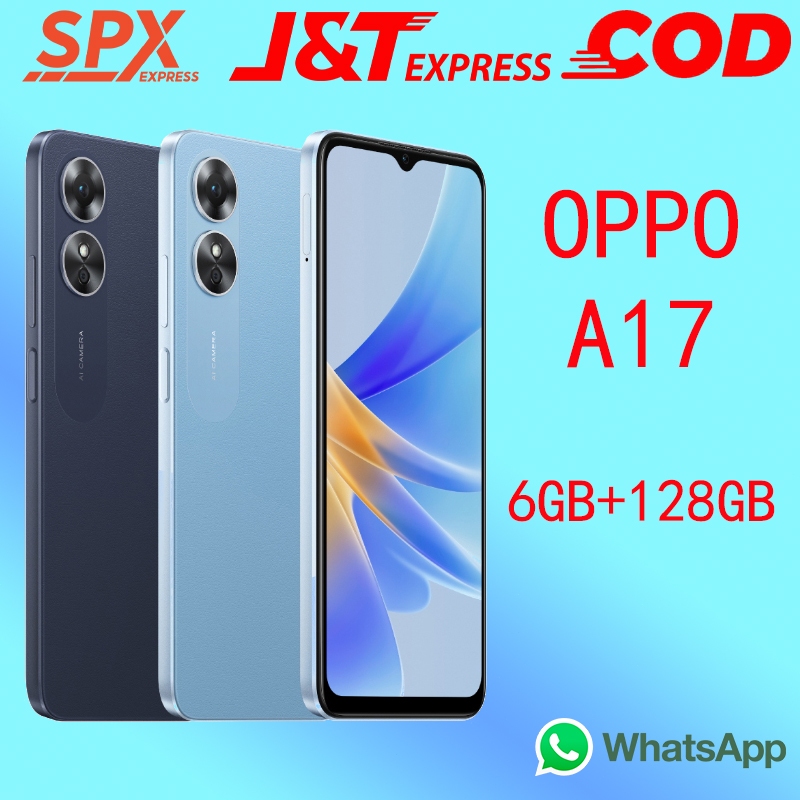 Jual HP OPPO A17 4GB+64GB/6GB+128GB 50MP AI Camera, 5000mAh Long ...