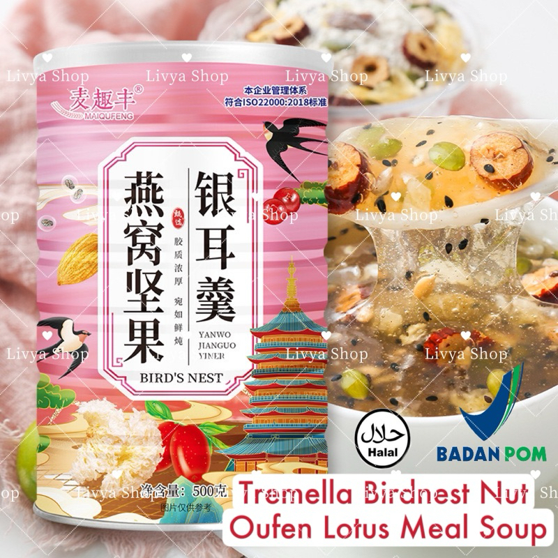 Jual HIGH COLLAGEN Ou fen lotus Collagen sarang burung walet 400 gram ...