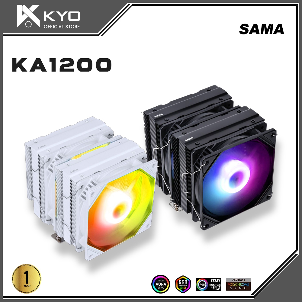 Jual KYO SAMA KA1200 CPU COOLER ARGB Fan Processor HSF Cooler ARGB ...