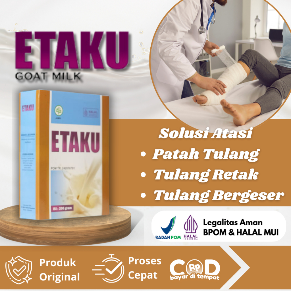 Jual Obat Penyembuh Patah Tulang, Tulang Retak, Tulang Remuk, Susu ...
