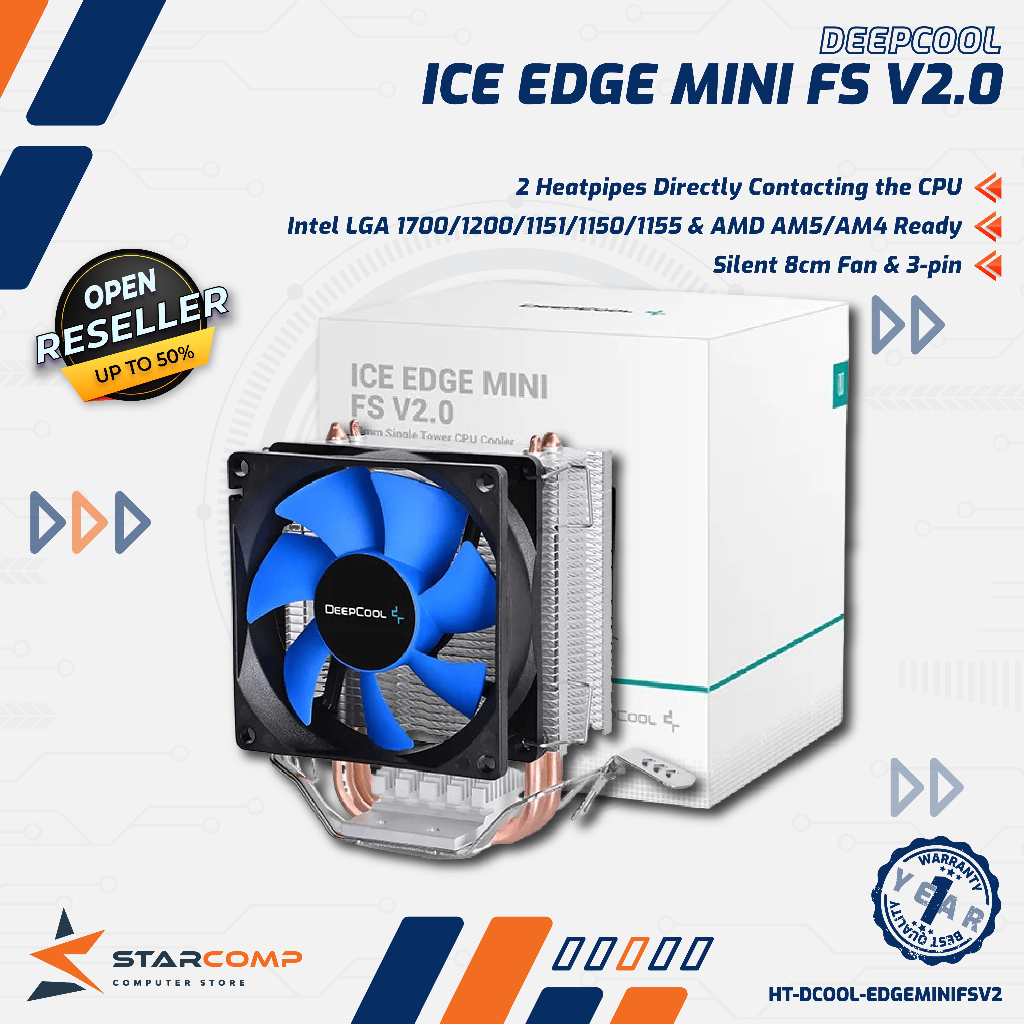 Jual HSF Deepcool Ice Edge Mini FS V2 Universal Socket | Shopee Indonesia
