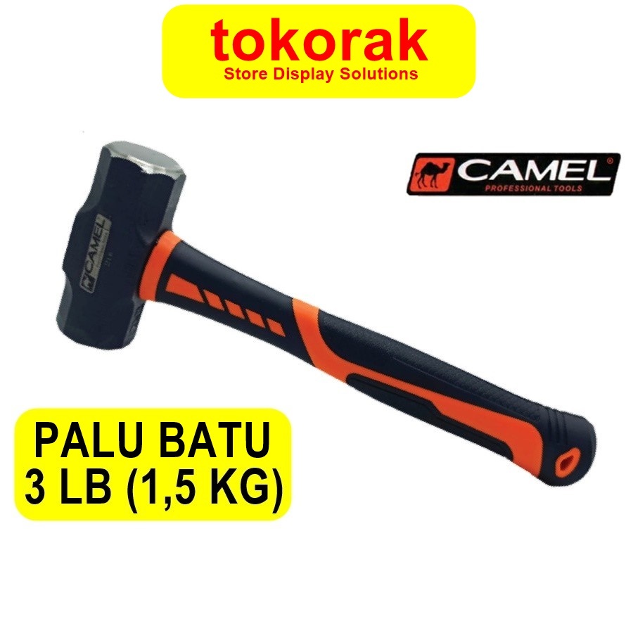 Jual CAMEL PALU BATU BETON TEMBOK 3 LB PALU BODEM BOGEM 3LB GAGANG ...
