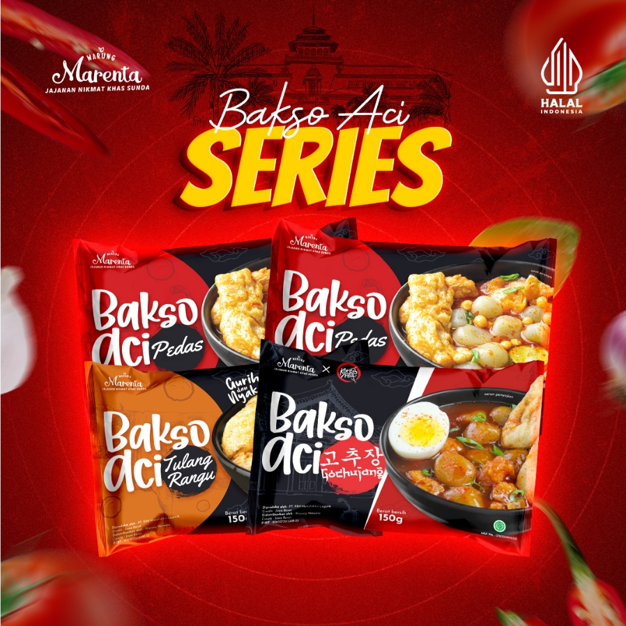 Jual Marenta Paket Baso Aci Series (2 Baso Aci Pedas - Baso Aci Tulang ...