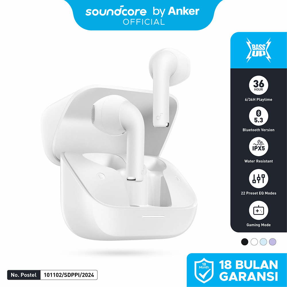 Jual (New Launch) Soundcore K20i Earbuds Bluetooth 5.3 Earphones 36 ...