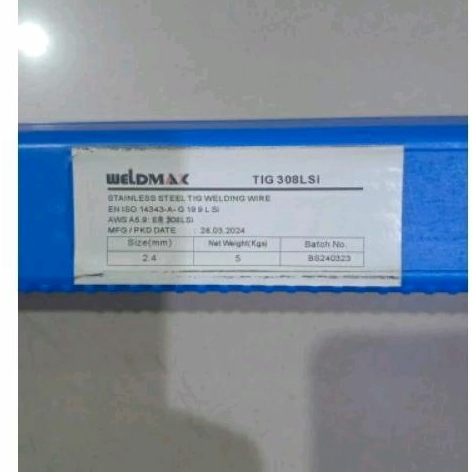 Jual KAWAT LAS TIG ARGON ER308 2.4MM STAINLESS / FILLER LAS TIG ER 308 ...