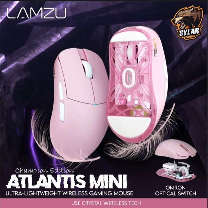 Jual Lamzu Atlantis Mini Champion Edition Ultra-lightweight Wireless ...