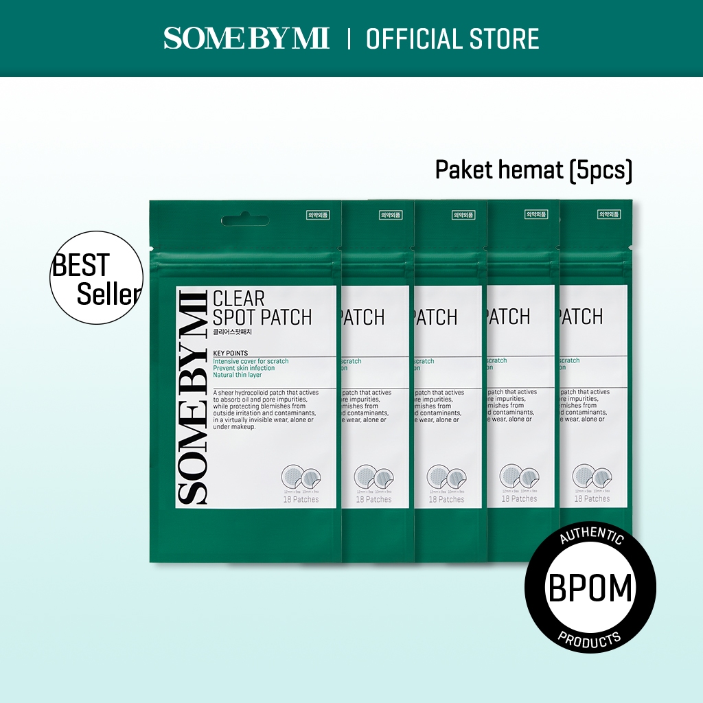 Jual SOME BY MI 30 Days Miracle Clear Spot Patch / Pimple Patch 5PCS ...