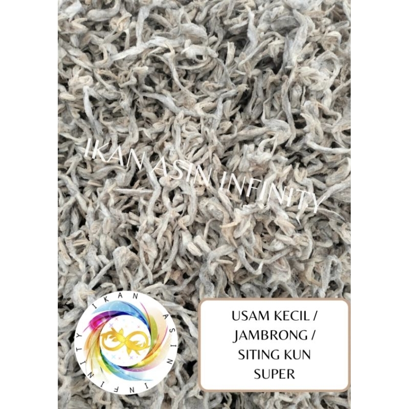 Jual Ikan asin Usam Kecil / Jambrong / Siting Kun Super (250 gram) | Shopee Indonesia