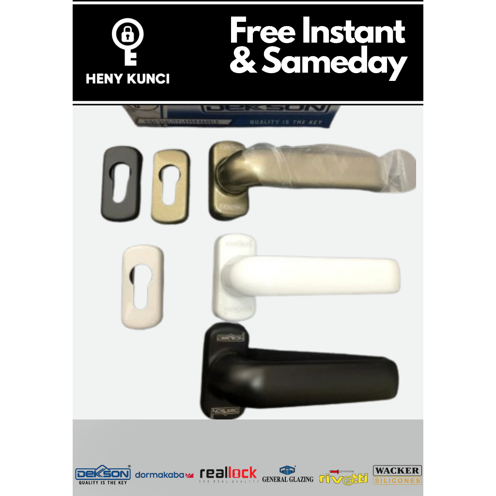 Jual Handle Pintu Aluminium Dekson LHR 0816 Lever handle pintu | Shopee ...