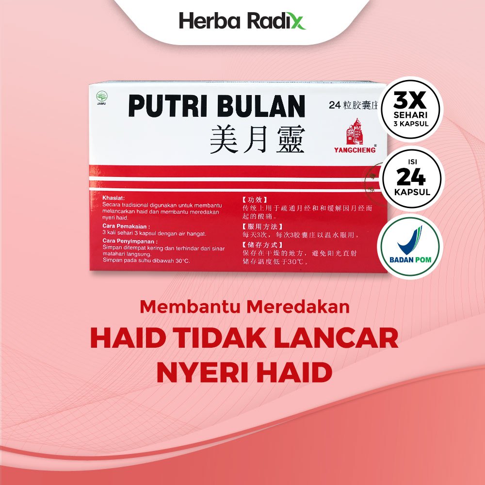 Jual Putri Bulan / Mei Yue Ling - Obat Herbal Membantu Melancarkan Haid ...