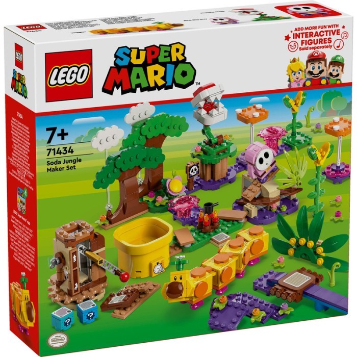 Jual LEGO Super Mario 71434 Soda Jungle Maker Set (598 Pieces) Mainan ...
