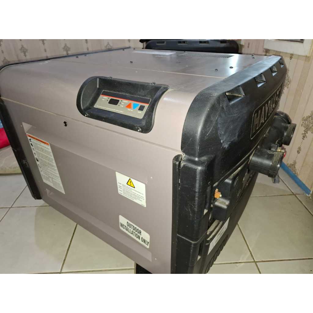 Jual Heater H-400 FDAU Merk HAYWARD, USA (Heater/Pemanas Kolam Renang ...