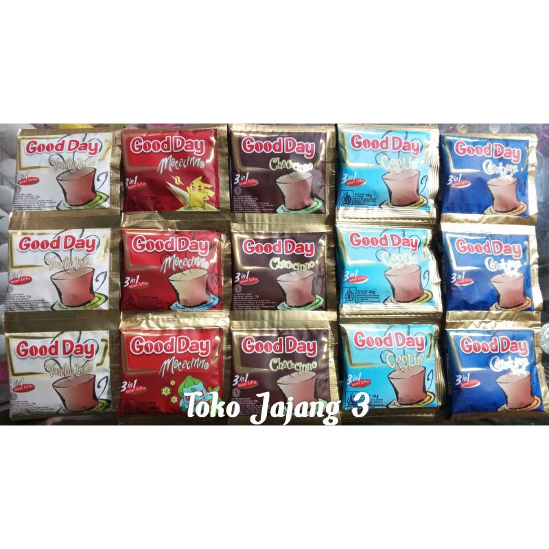 Jual KOPI GOODAY - Kopi Gooday isi 10 sachet | Shopee Indonesia