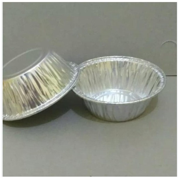 Jual CUP ALUMINIUM FOIL PERSEGI PANJANG / BULAT / PERSEGI KOTAK ISI 10 PCS | Shopee Indonesia