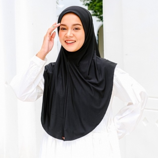 Jual Lozy Hijab - Nara Instan ( Hijab Instan Malay Style Jersey Anti Gerah ) | Shopee Indonesia