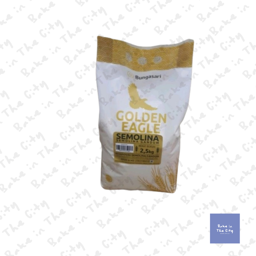 Jual Tepung Gandum Semolina Golden Eagle - 2.5kg | Shopee Indonesia